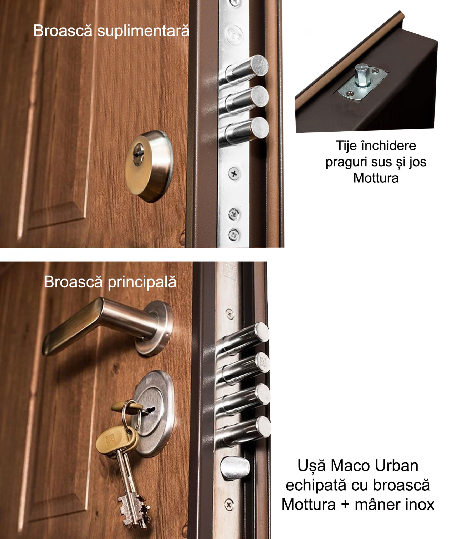 Ușă metalică pentru apartament MACO U18 - MACO